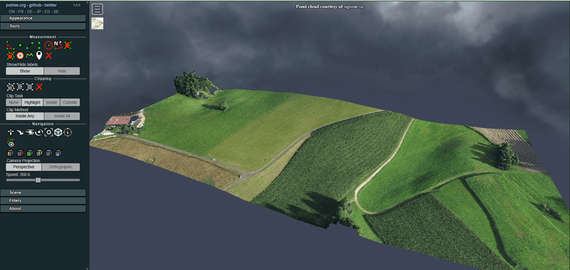 How to Display Point Clouds Using Potree (Beginner-Friendly Guide) - Manya Technologies